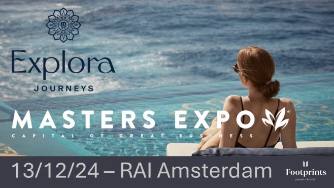 EXPLORA JOURNEYS Masters Expo 2024 - Footprints